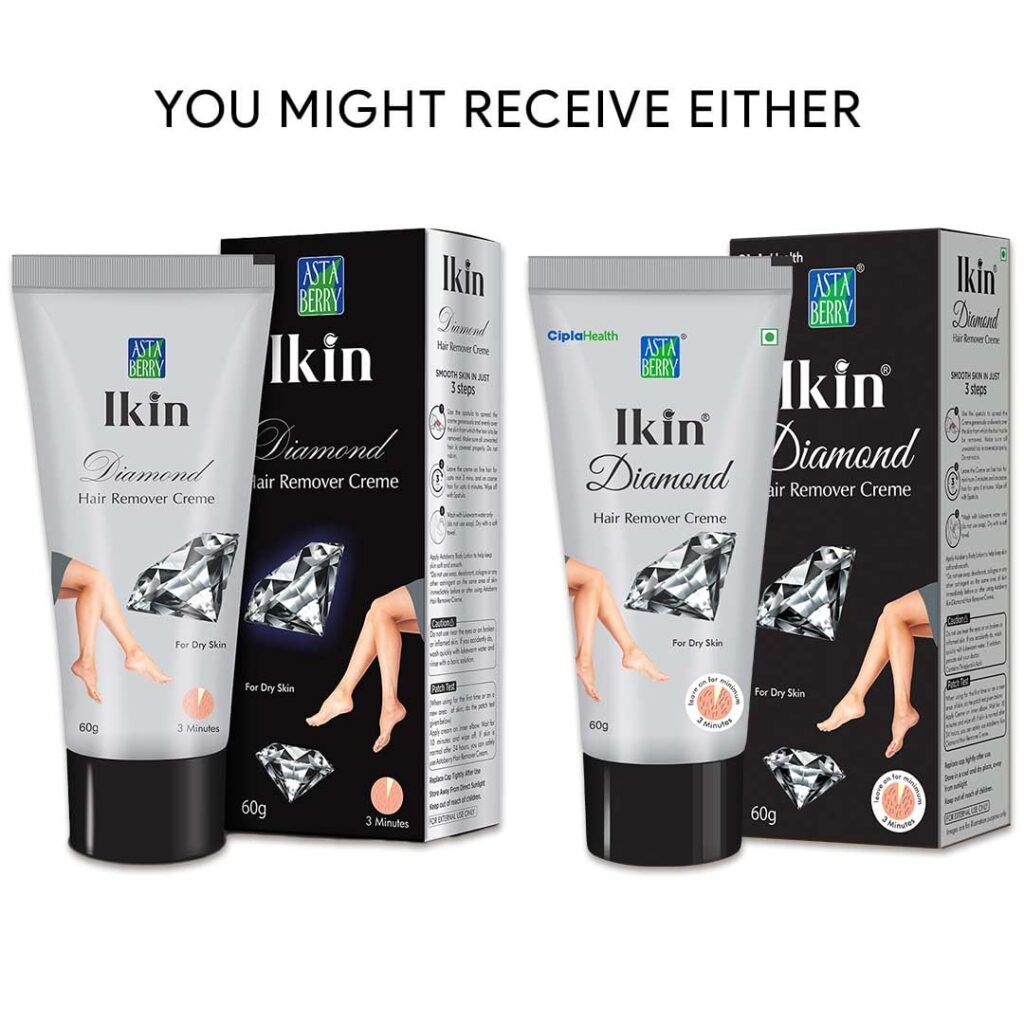 Ikin Diamond Hair Remover Cream 60gm. – Lele India