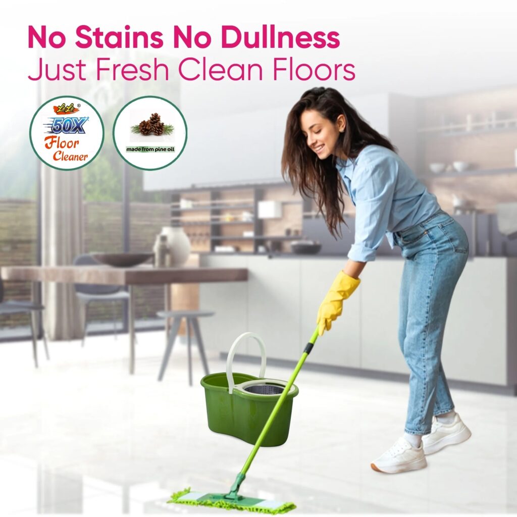 50X Floor Cleaner Concentrate Pine Oil Based (100ml makes 5 Litre ...